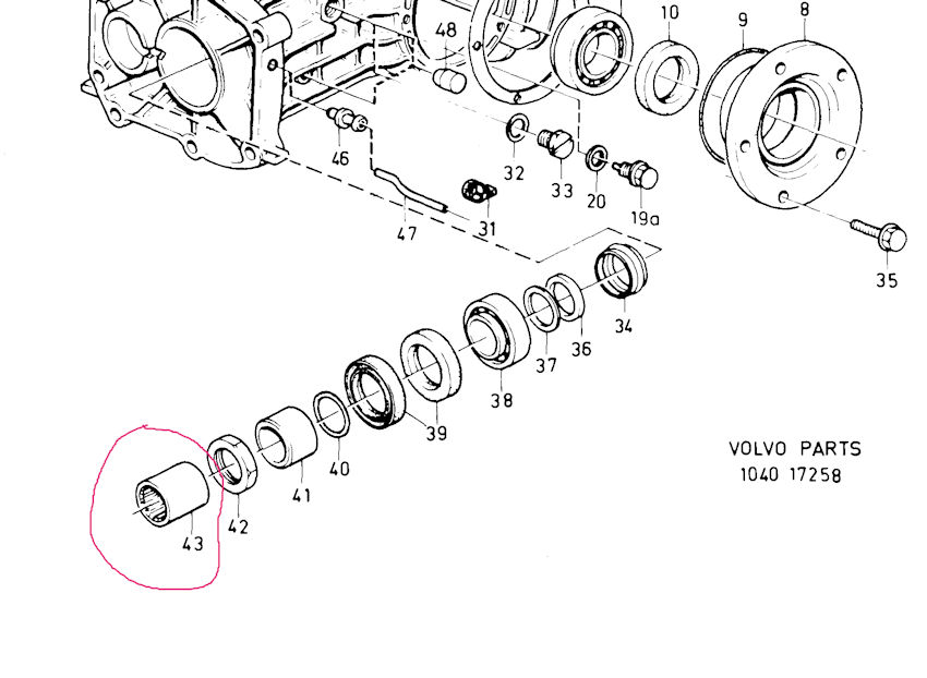 Bus differential Volvo 343-345-340 B14-B19 - DAFhobby - DAF en Volvo ...
